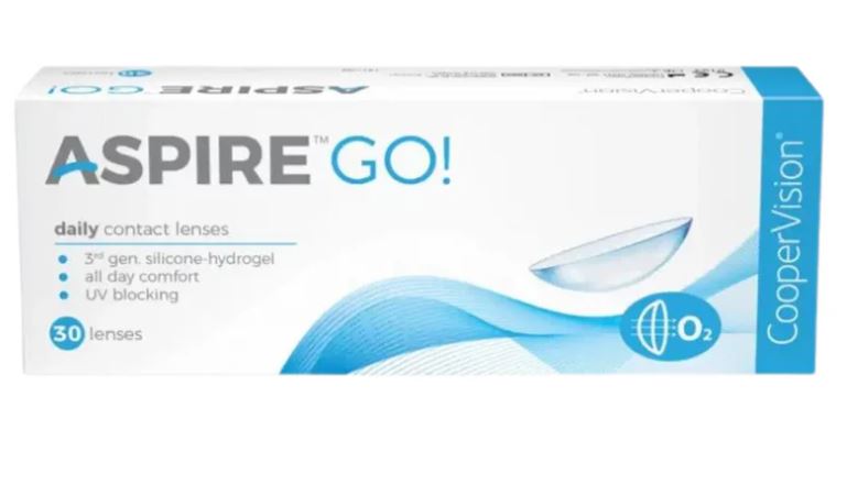 COOPER VISION ASPIRE GO 30 Pack Daily Contact Lenses